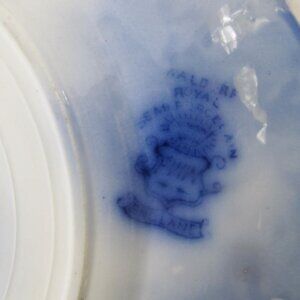 Antique Flow Blue | Dining | Antique Flow Blue Fww Co England Waldorf ...